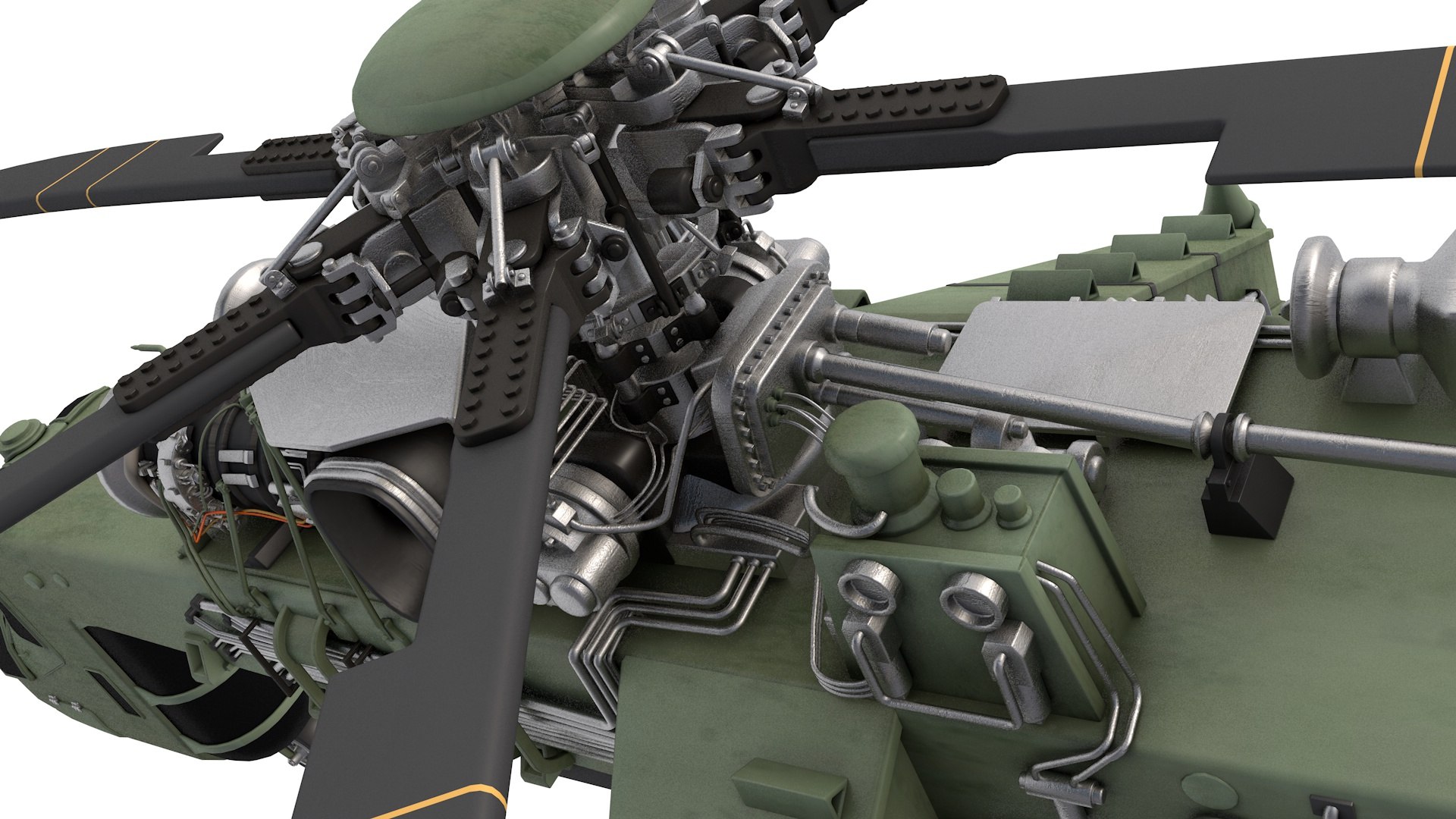 Heavy Lift Helicopter Sikorsky 3D - TurboSquid 2100605