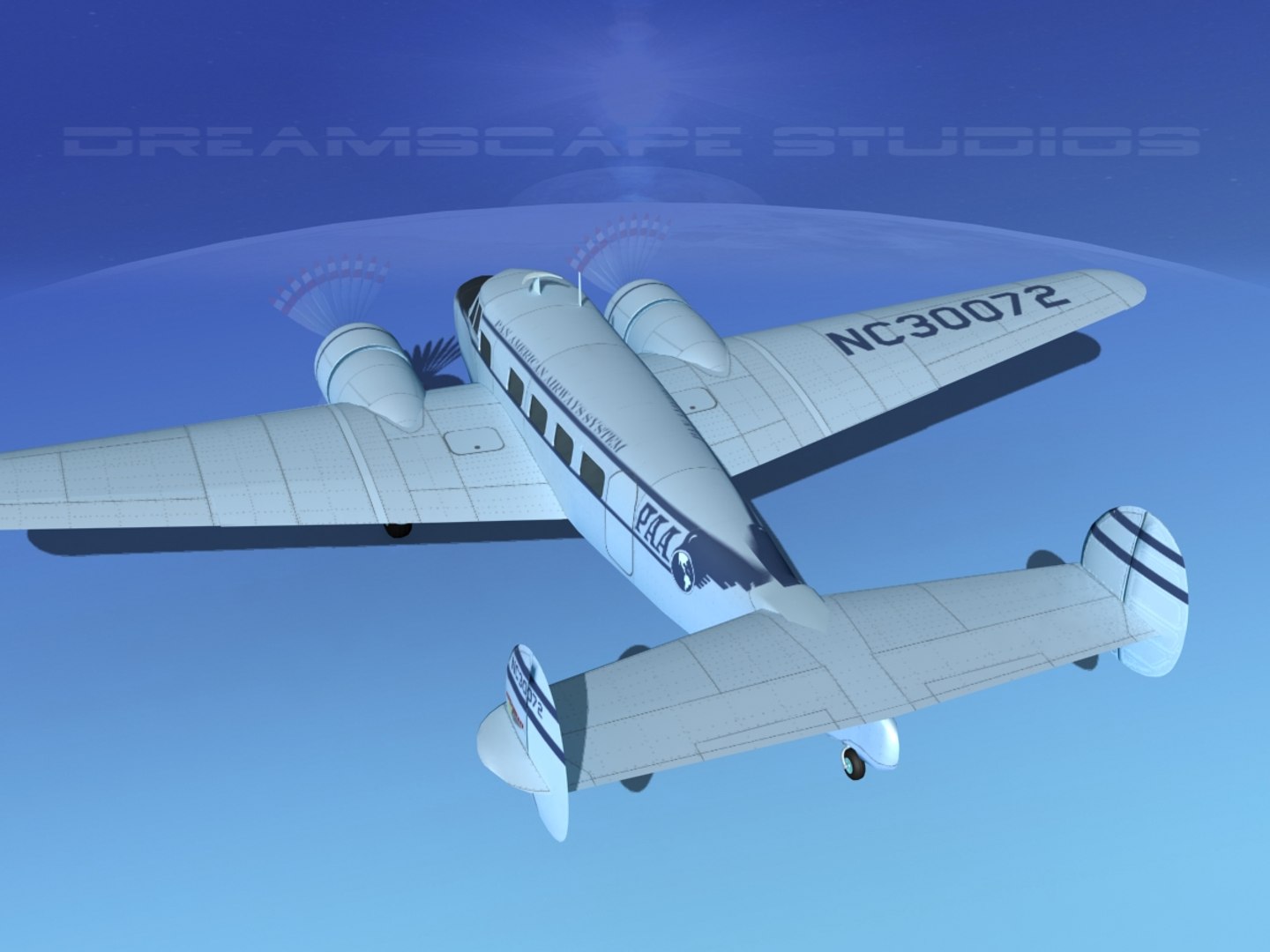 3d Propellers Lockheed L10 Electra