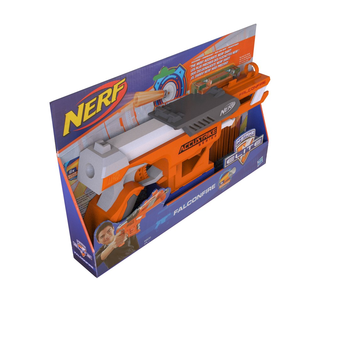 3D Nerf Gun Toy - TurboSquid 2139782