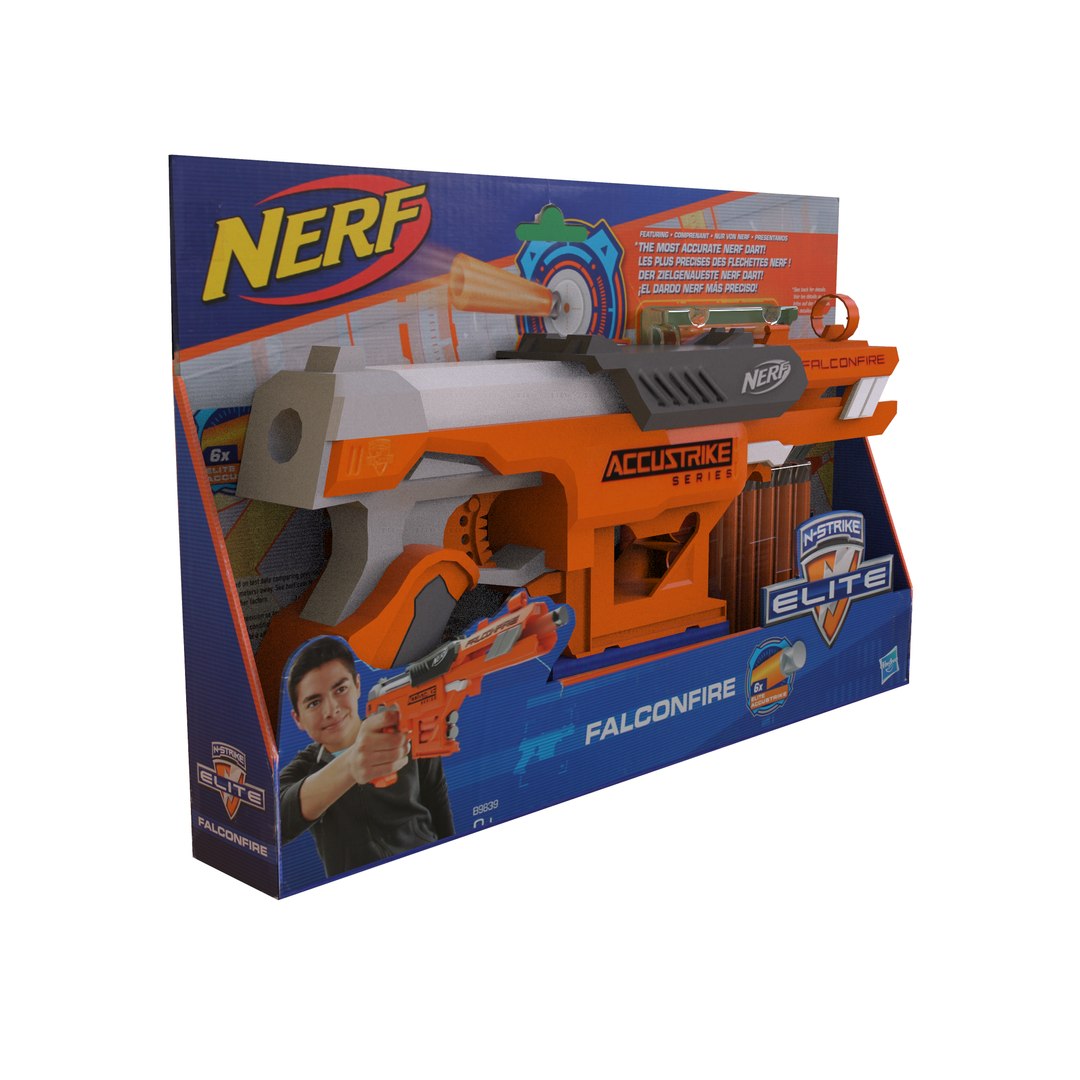 3D Nerf Gun Toy - TurboSquid 2139782