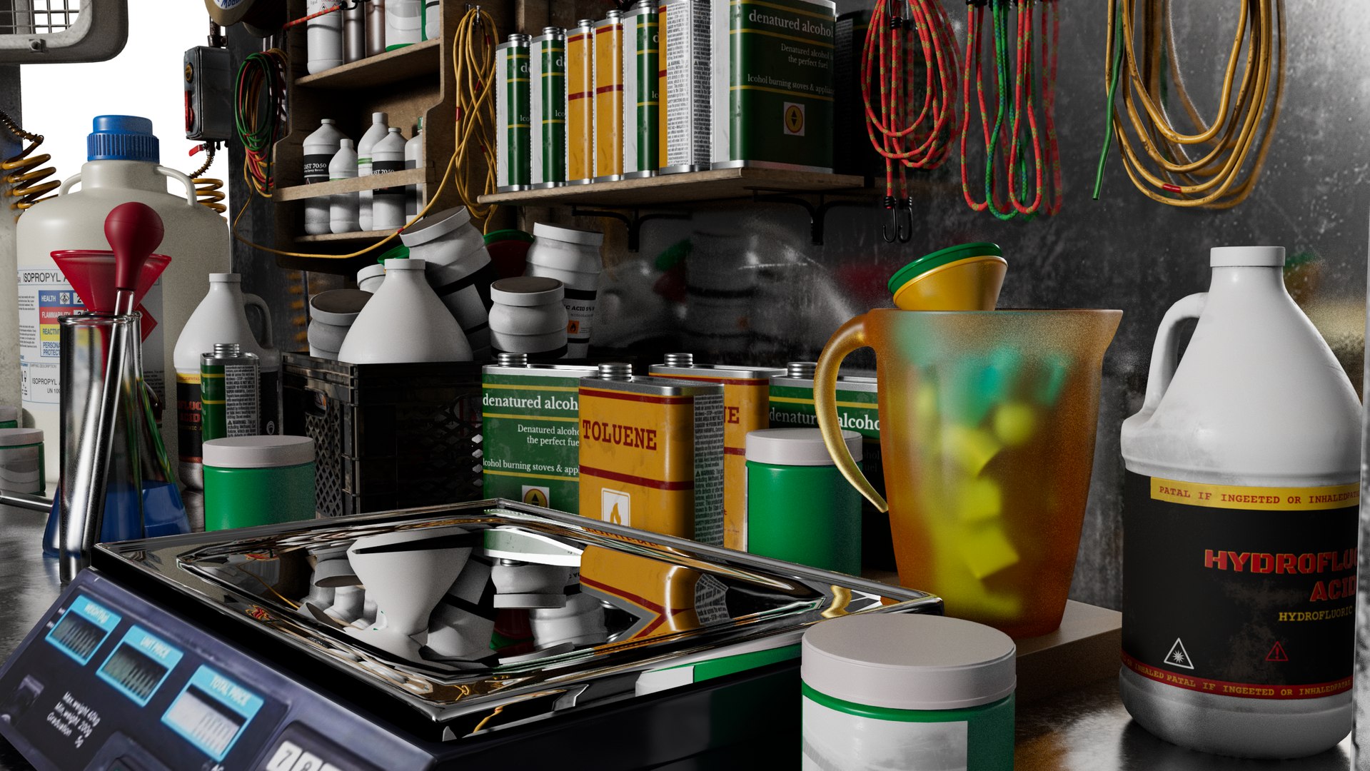 Lab Workbench 3D Model - TurboSquid 2237505