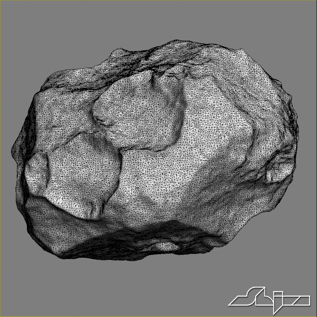 3d Model Asteroid 1