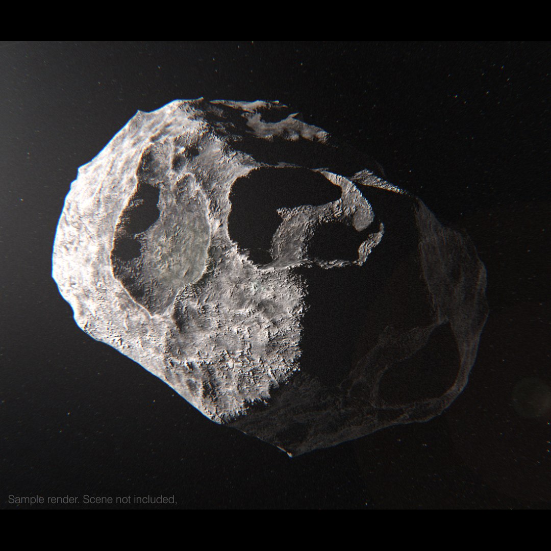3d Model Asteroid 1