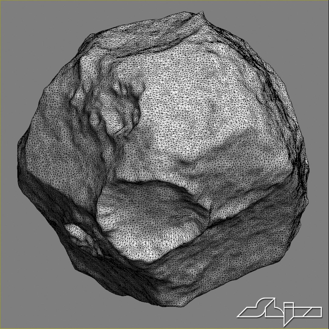 3d Model Asteroid 1