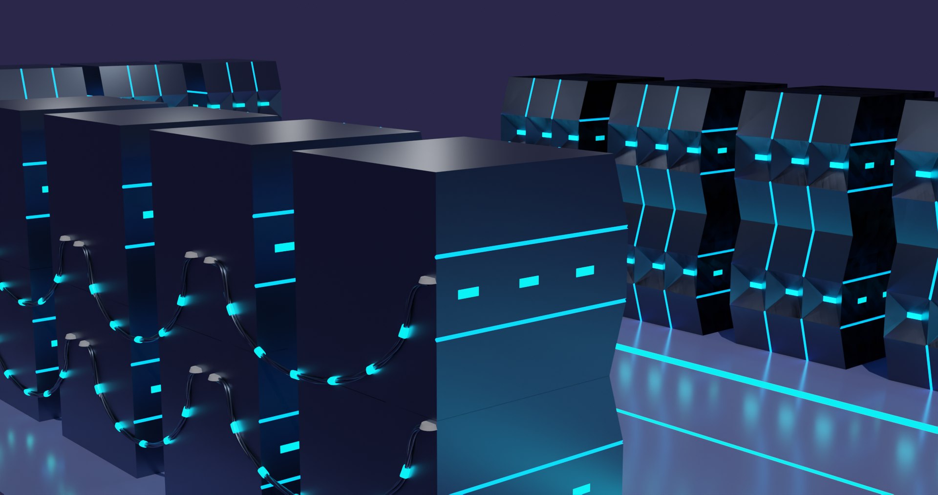 Free 3D Server Model For Data Center Sci-fi - TurboSquid 1939955