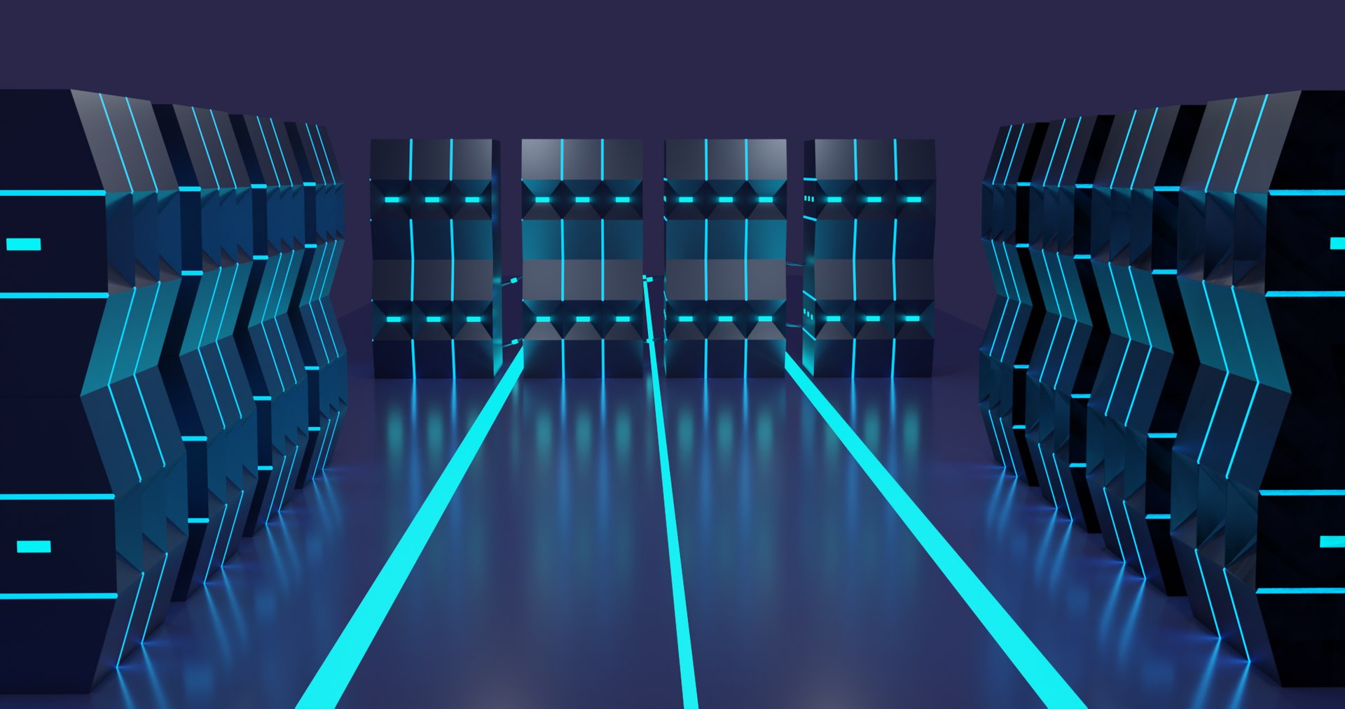 Free 3D Server Model For Data Center Sci-fi - TurboSquid 1939955