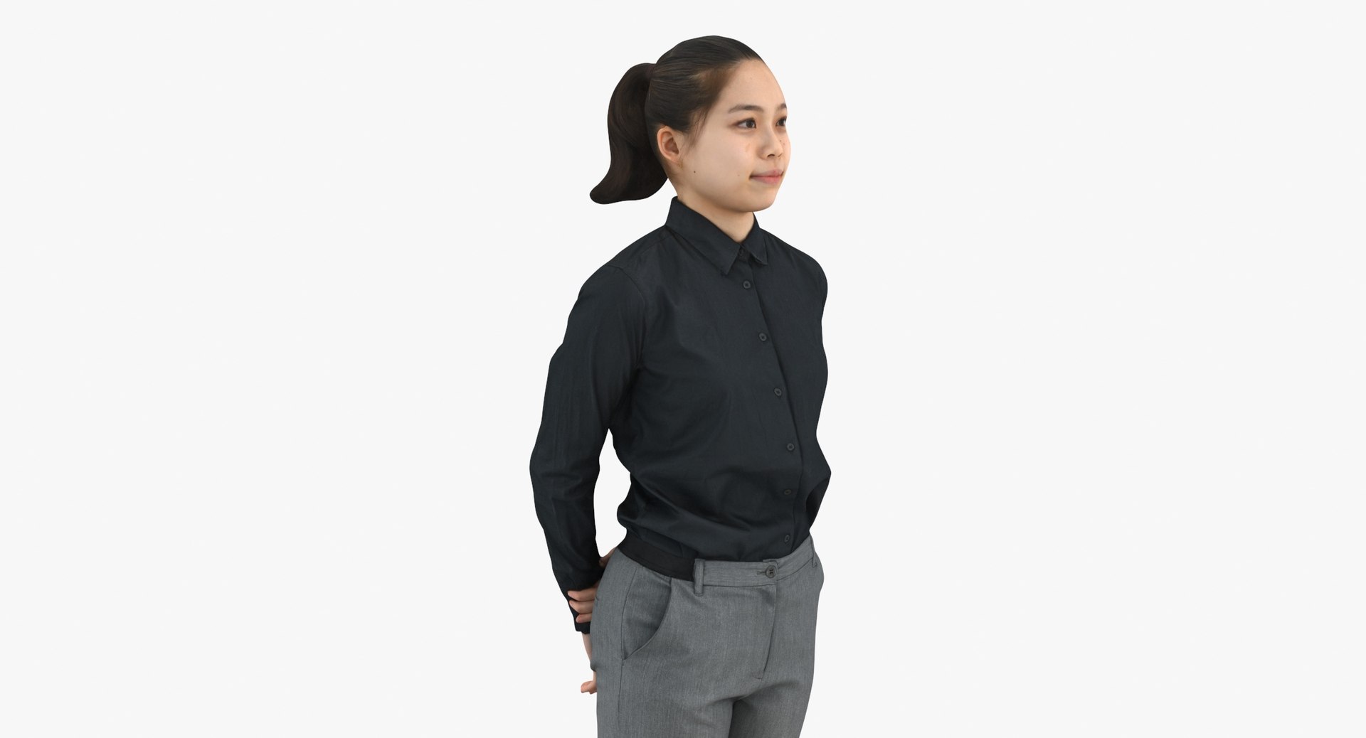 3D Willow Business Idle 01 Model - TurboSquid 2105748