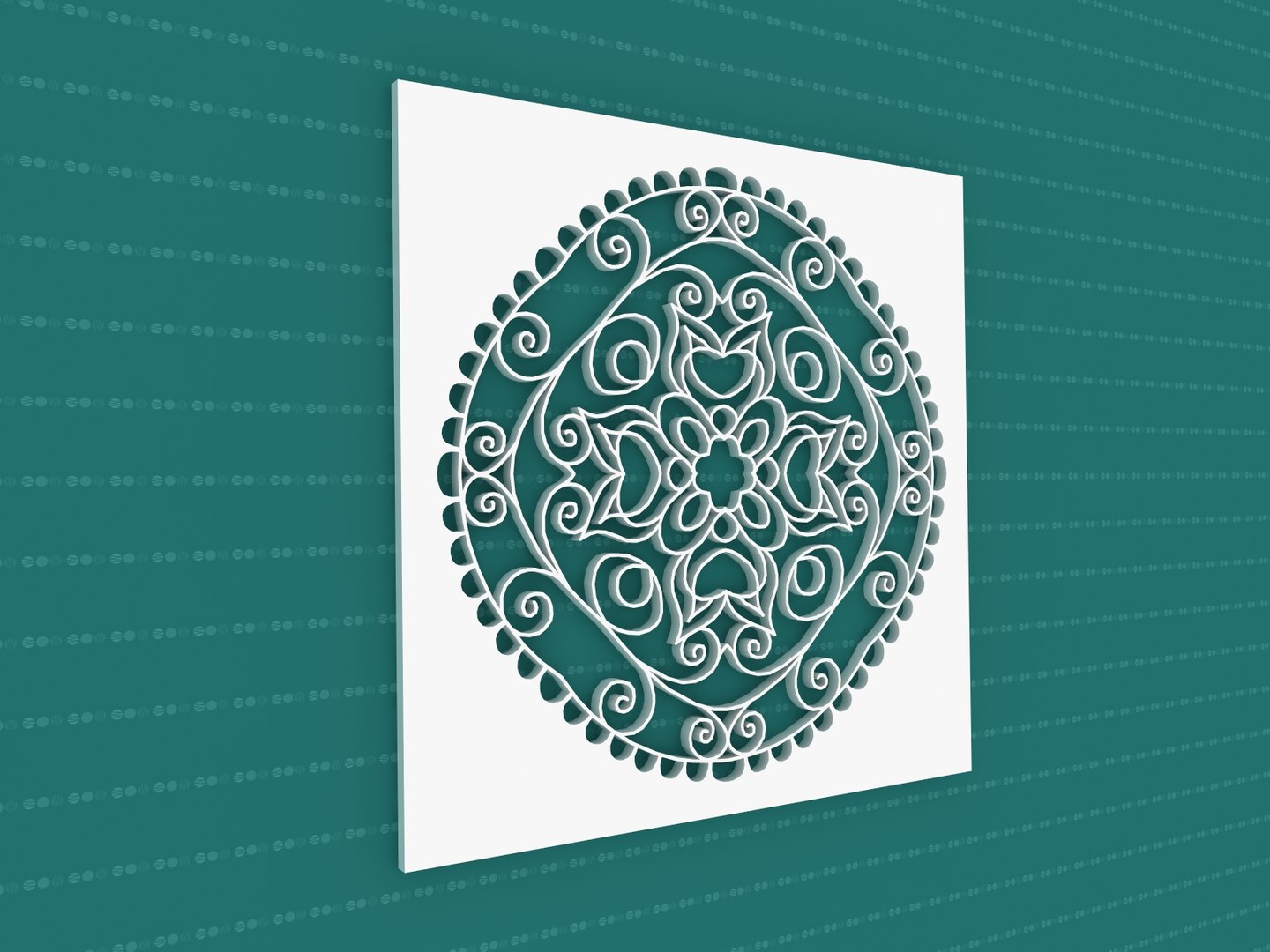 Mandala Cnc Model - TurboSquid 1452916