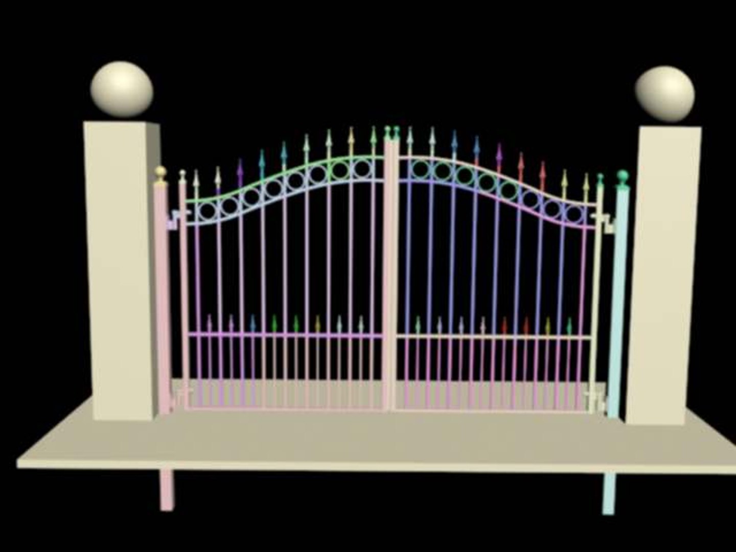 3d Gate Steel