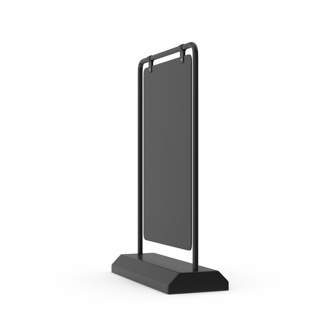 Swing Sign model - TurboSquid 2113683