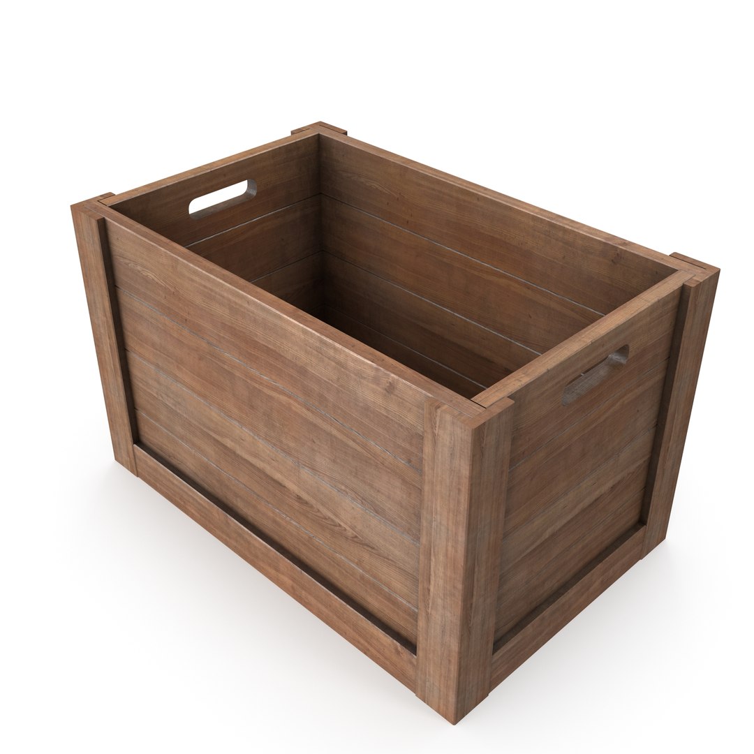 Wooden case chest 3D model - TurboSquid 1748769