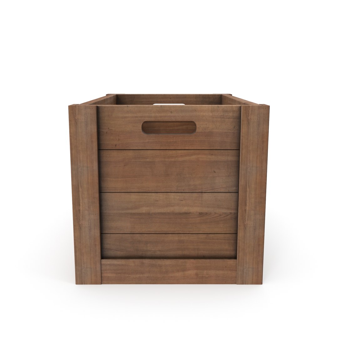 Wooden case chest 3D model - TurboSquid 1748769