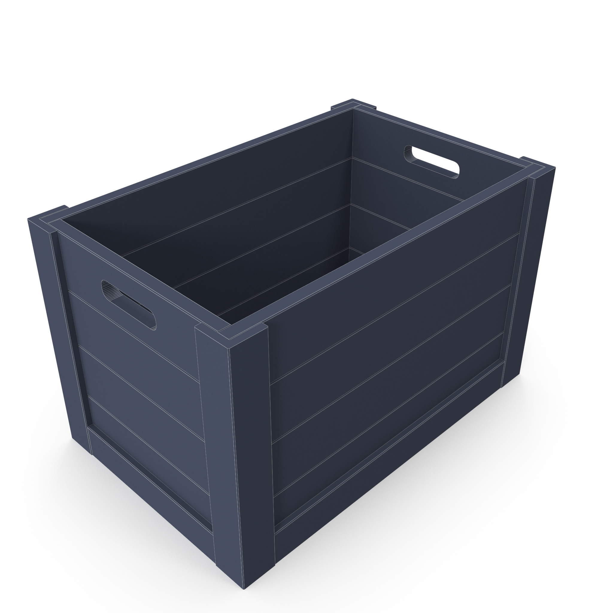 Wooden case chest 3D model - TurboSquid 1748769