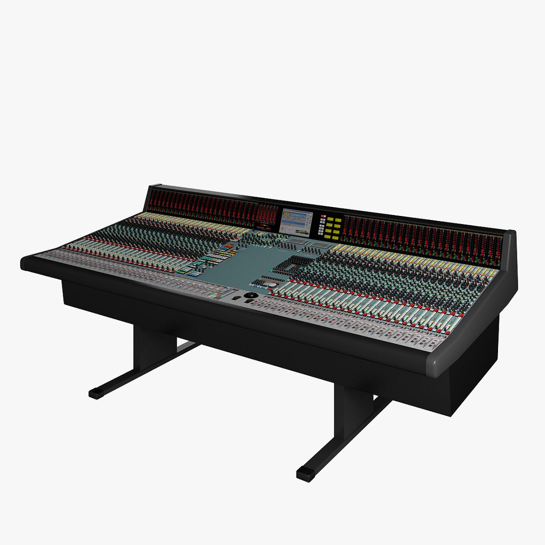 Neve Mastering Console 3d Model