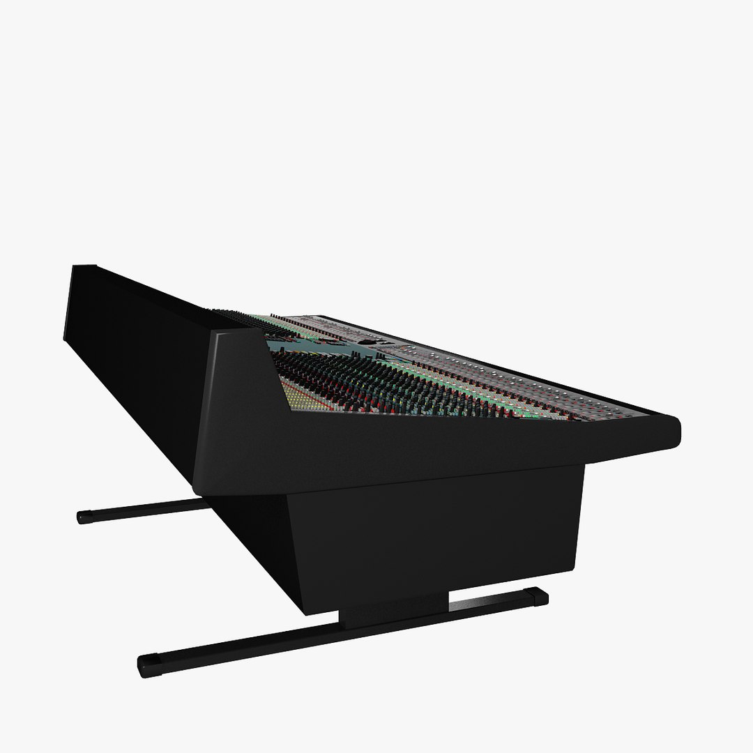 Neve Mastering Console 3d Model