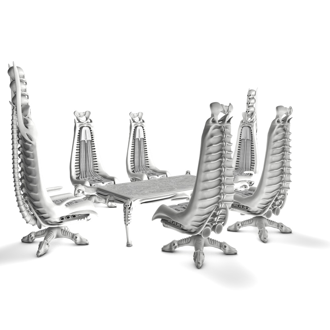 C4d Harkonnen Chair Capo