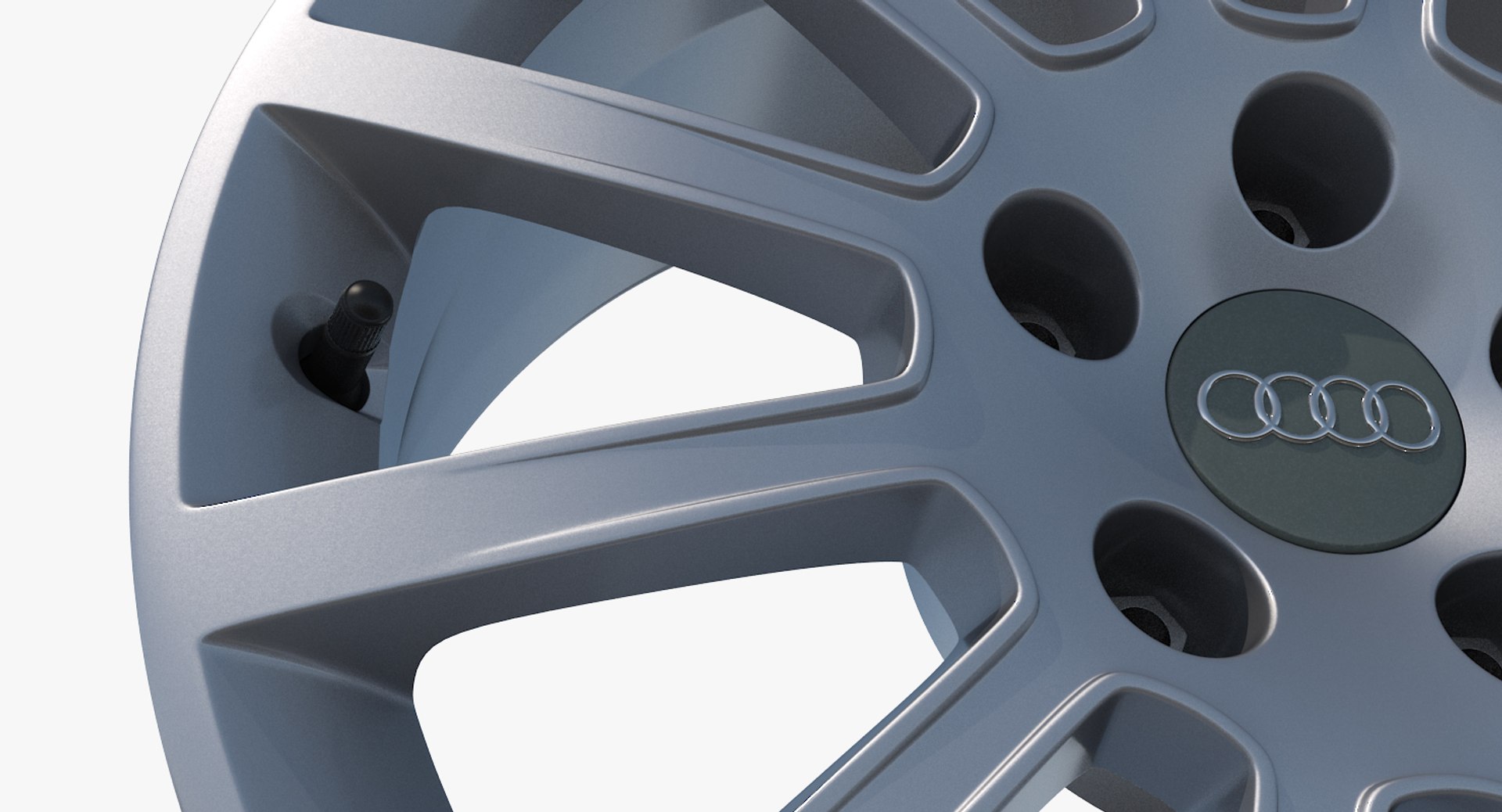Audi Rim 3d Model