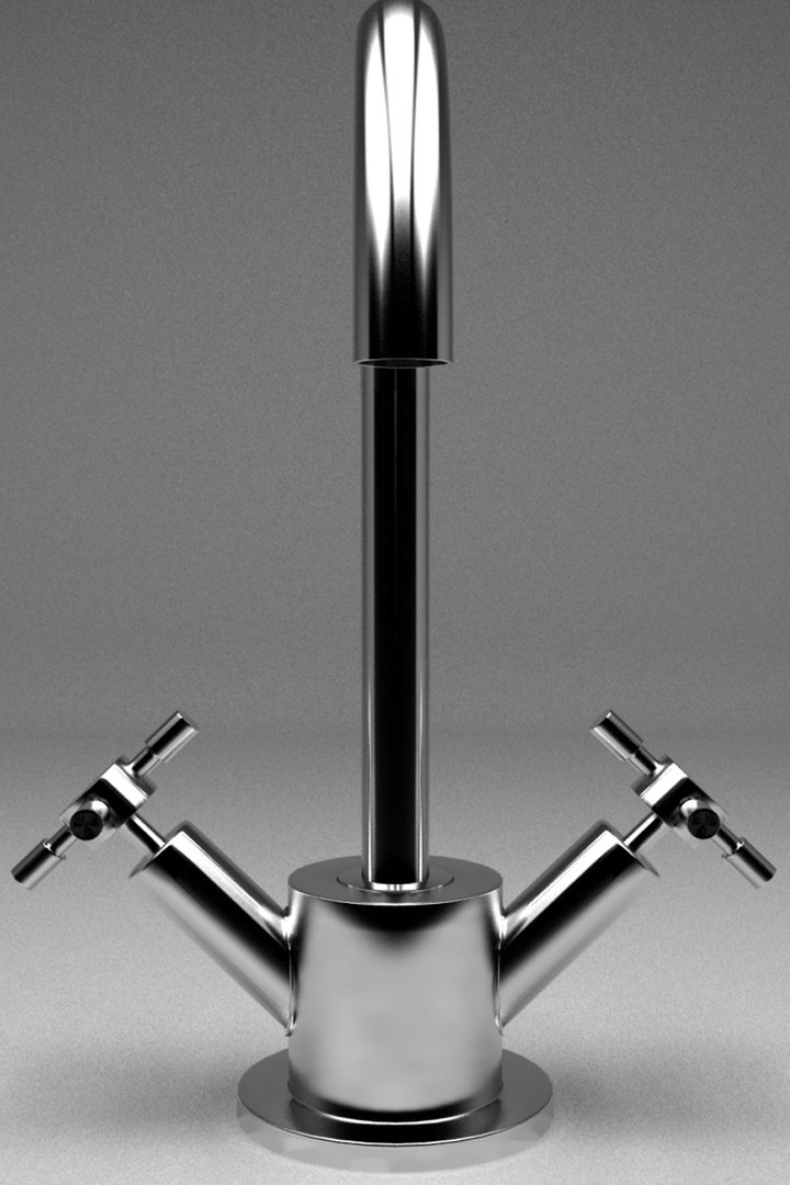 Free Kitchen Tap 3d Model