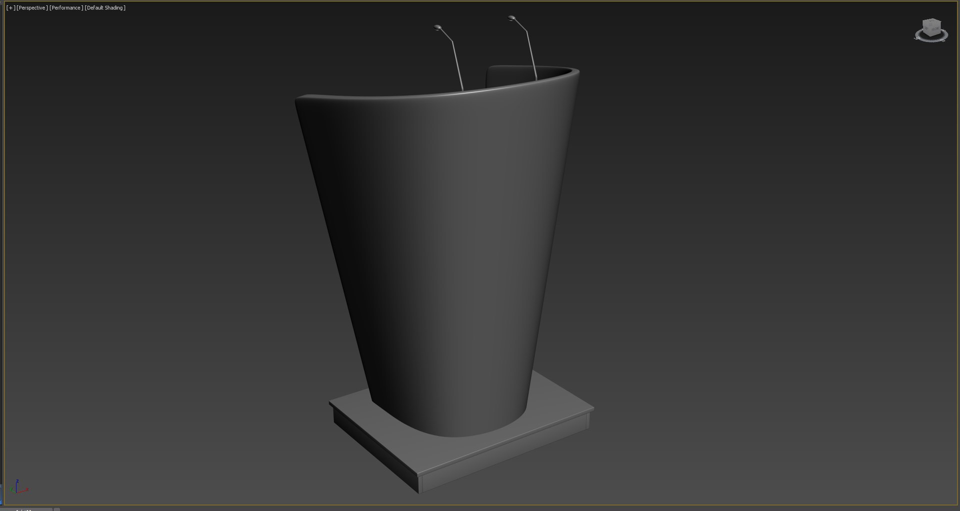 3D Lectern Model - TurboSquid 1825606