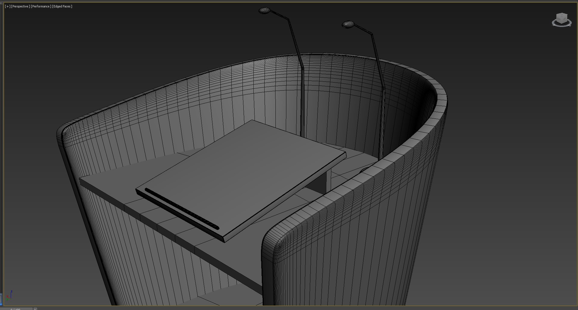 3D Lectern Model - TurboSquid 1825606