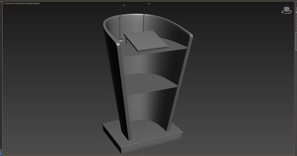 3D Lectern model - TurboSquid 1825606