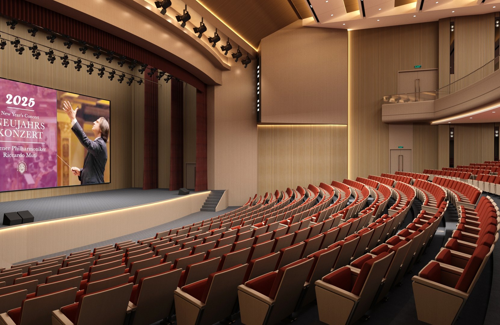 Theater Interior 01 3D - TurboSquid 2238712