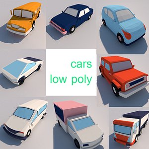 Free 3D Cartoon Car Models - Available For Download On TurboSquid
