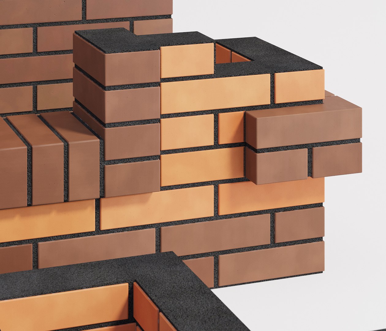 3D Model Brick Wall - TurboSquid 1231556