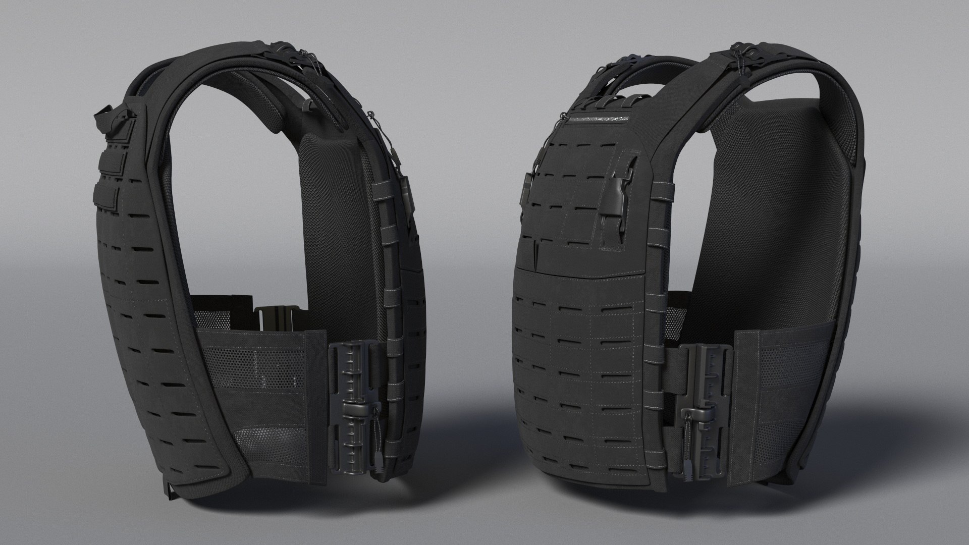 Plate Carrier Ballistic Vest 3D Model - TurboSquid 2342538