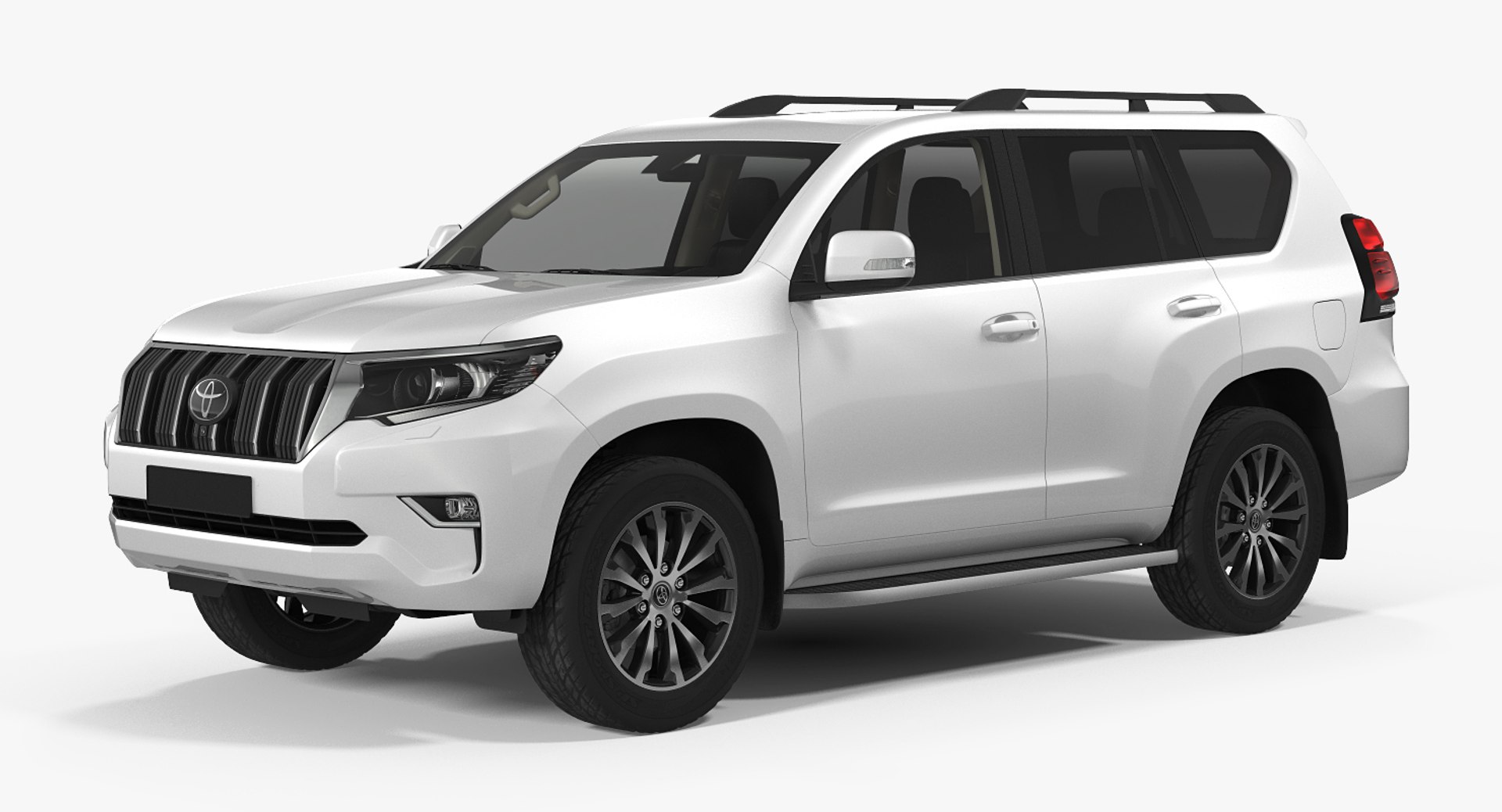 Toyota prado 2018 simple model - TurboSquid 1329177