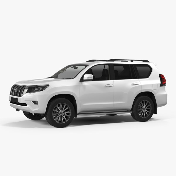 Toyota prado 2018 simple model - TurboSquid 1329177