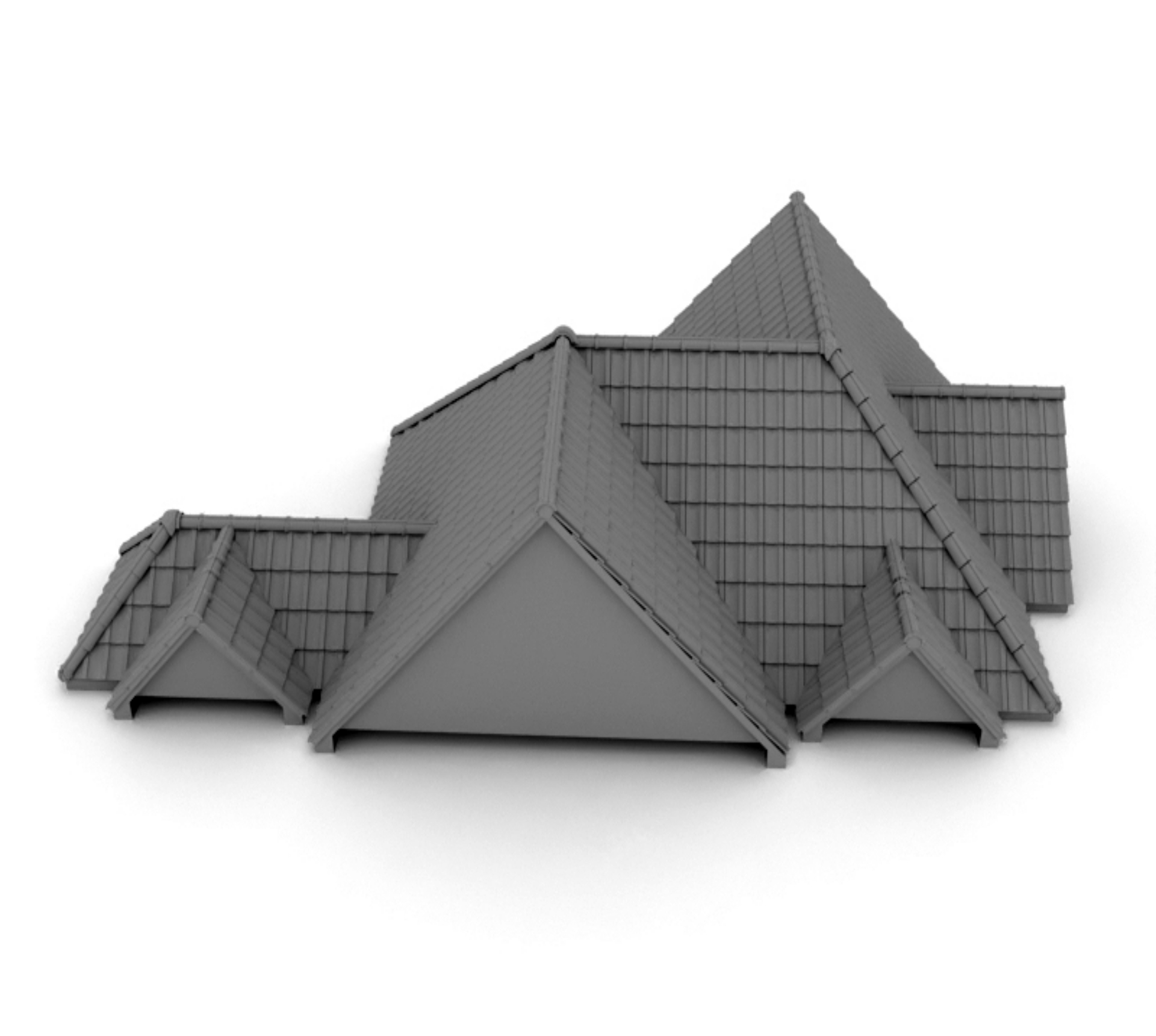 Realistic Roof Shingles 16 3D - TurboSquid 1762178