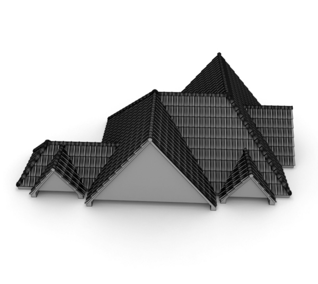 Realistic Roof Shingles 16 3D - TurboSquid 1762178