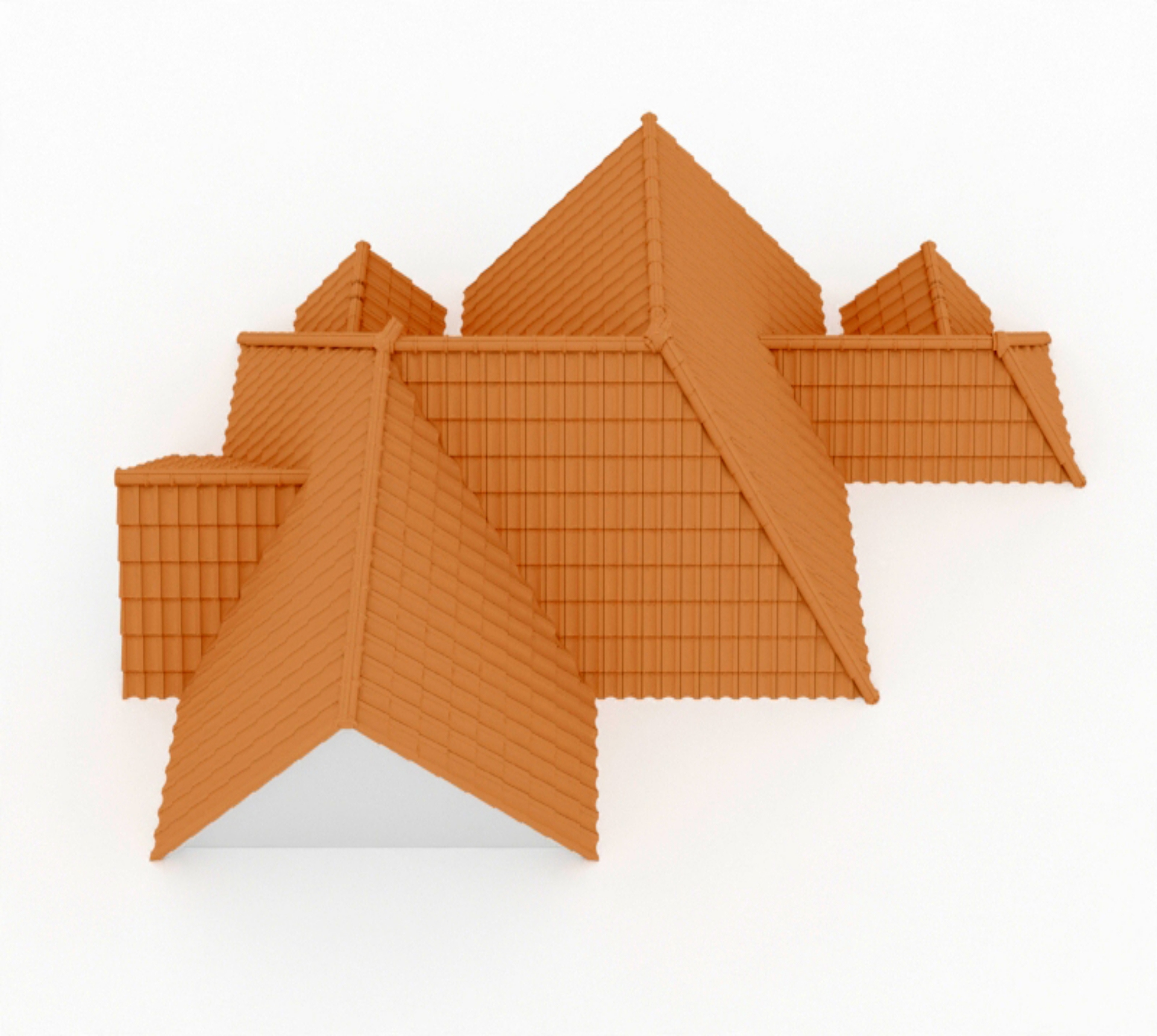 Realistic Roof Shingles 16 3D - TurboSquid 1762178