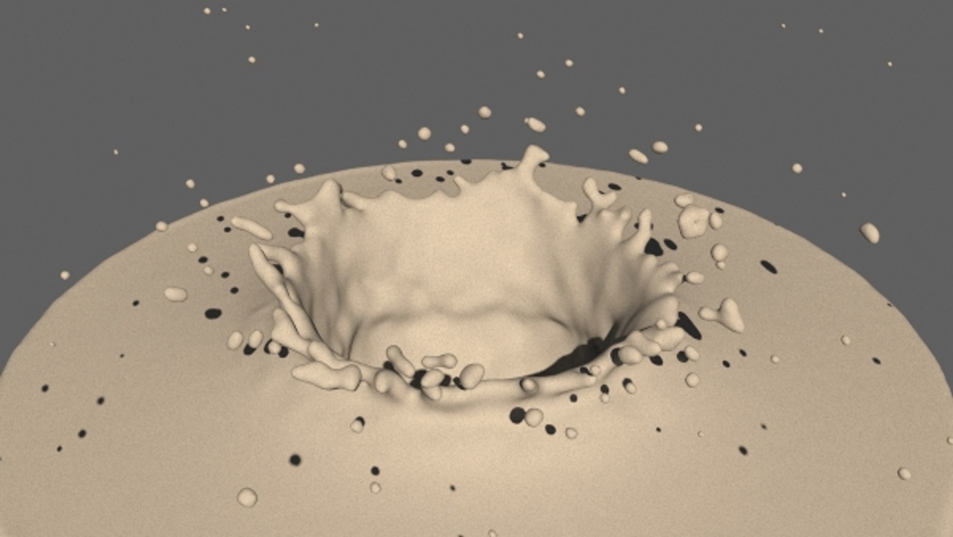3d Droplet Water Drop