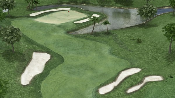 Golf course 3D model - TurboSquid 1293165
