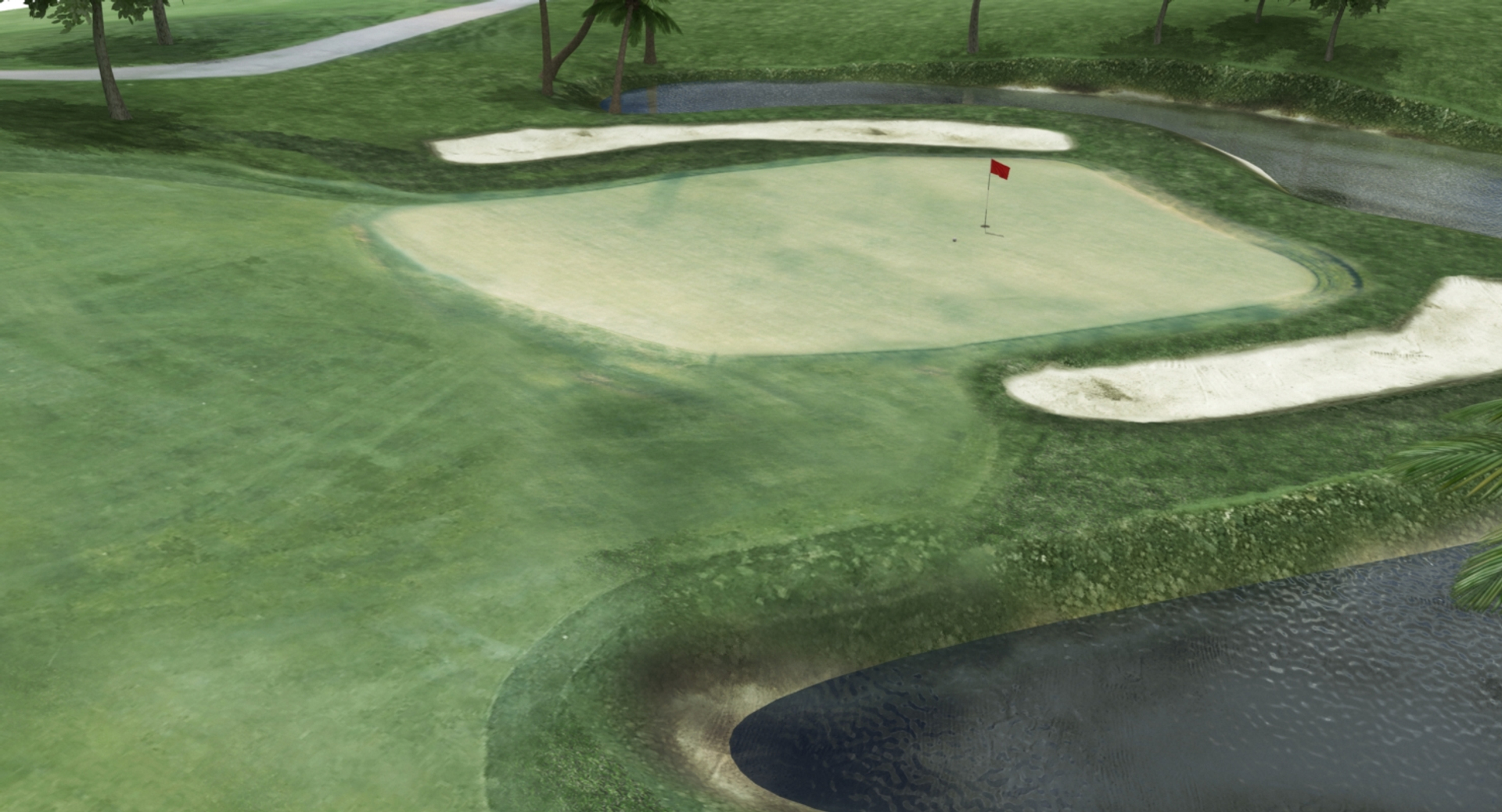 Golf Course 3D Model - TurboSquid 1293165