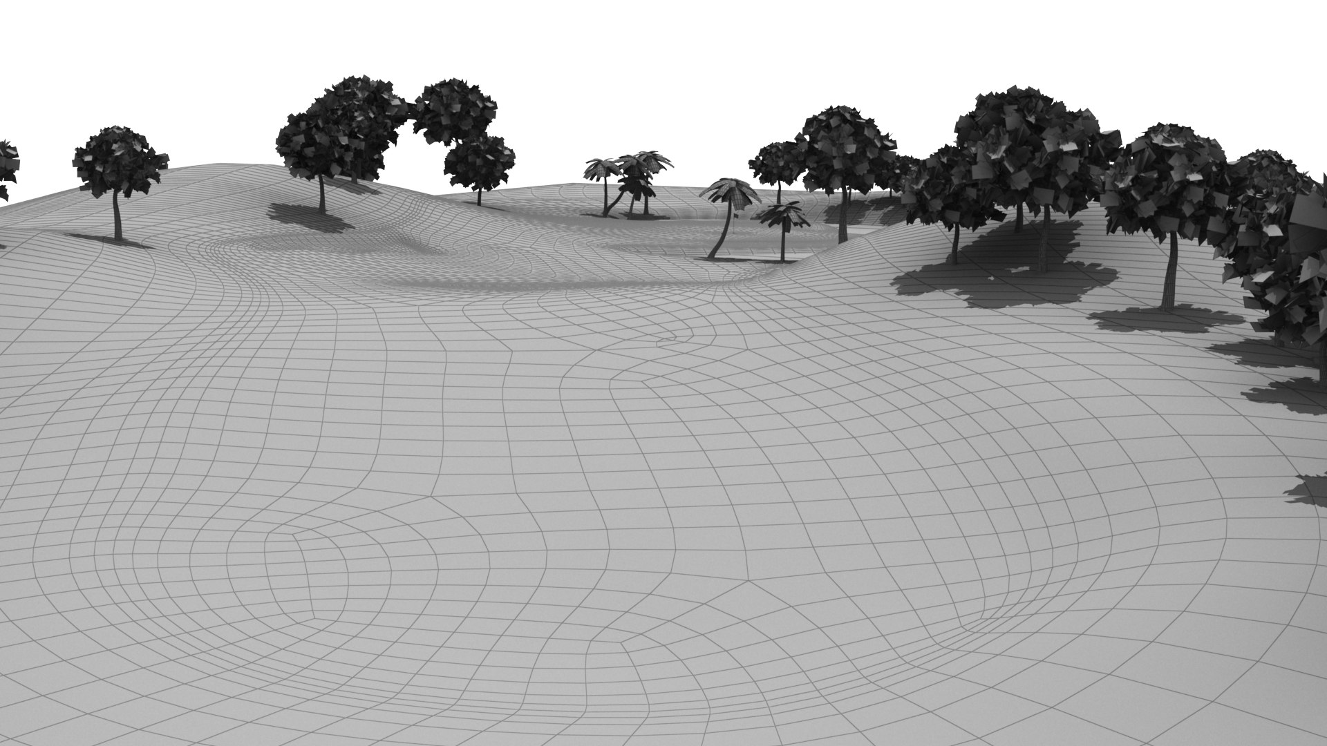 Golf course 3D model - TurboSquid 1293165