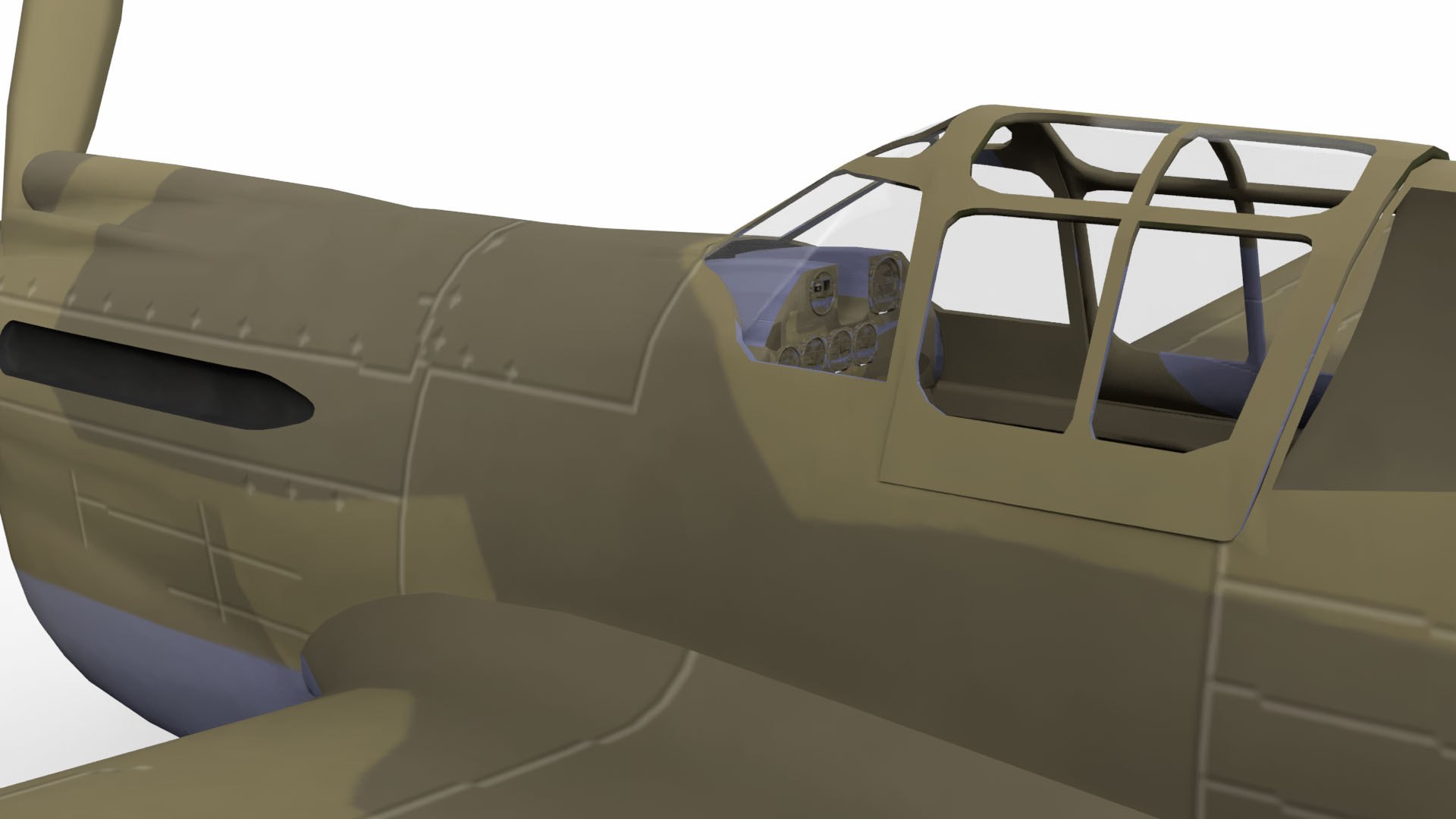 3D Model Fighter Plane - TurboSquid 2423287