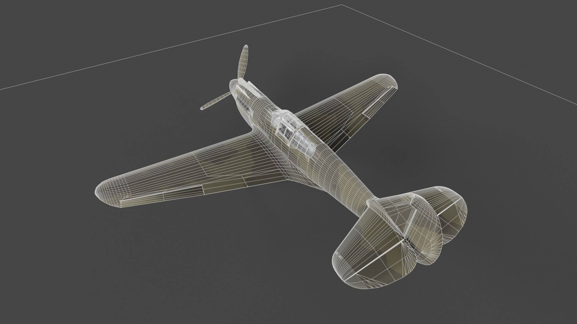 3D Model Fighter Plane - TurboSquid 2423287
