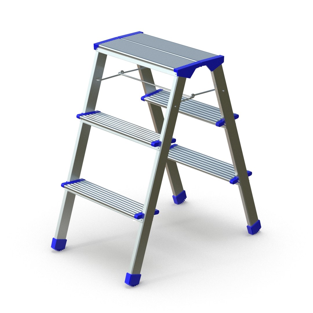 Ladder Step Pbr 3D Model - TurboSquid 1482410