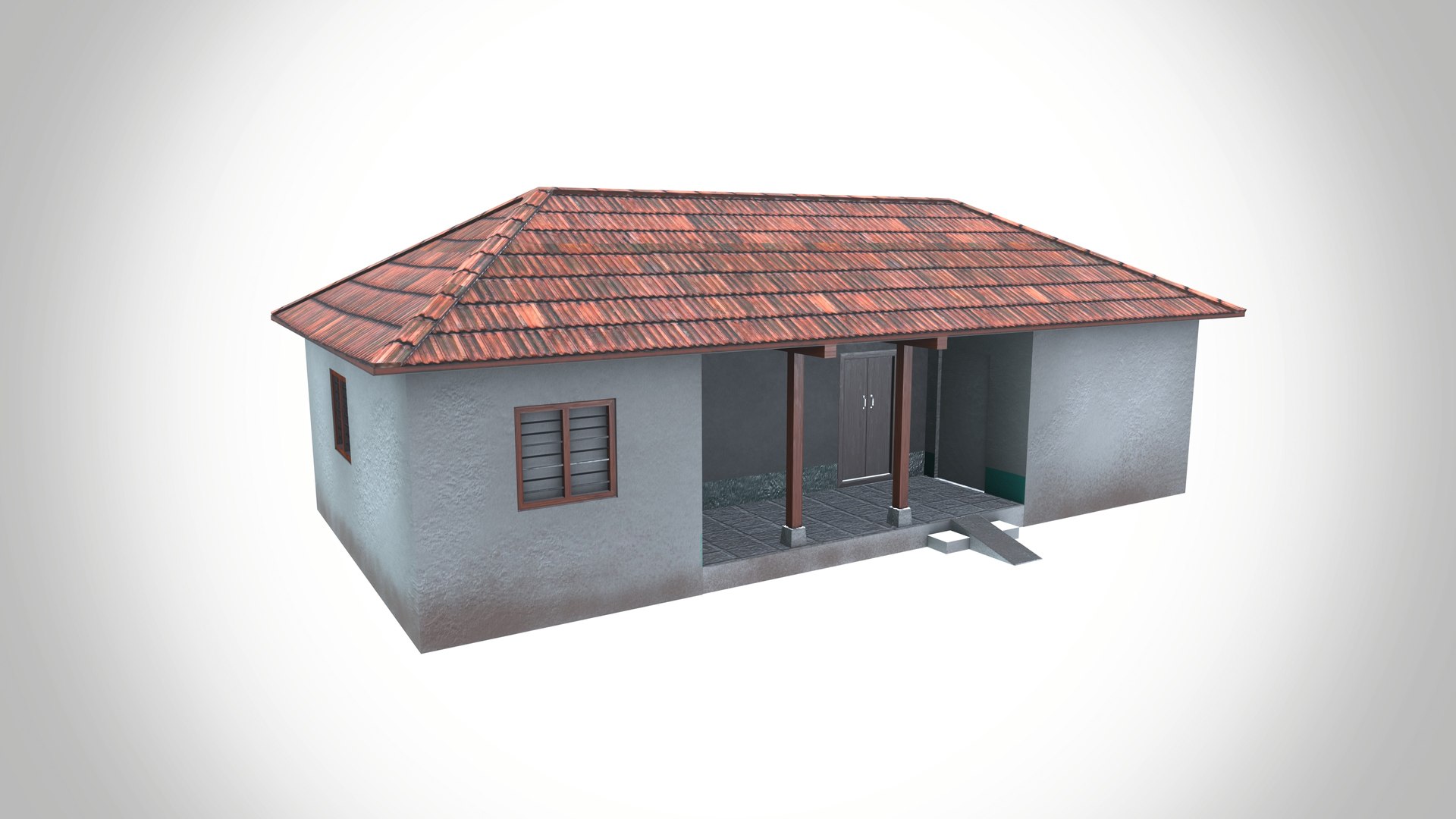 3D Village House Model - TurboSquid 2273760