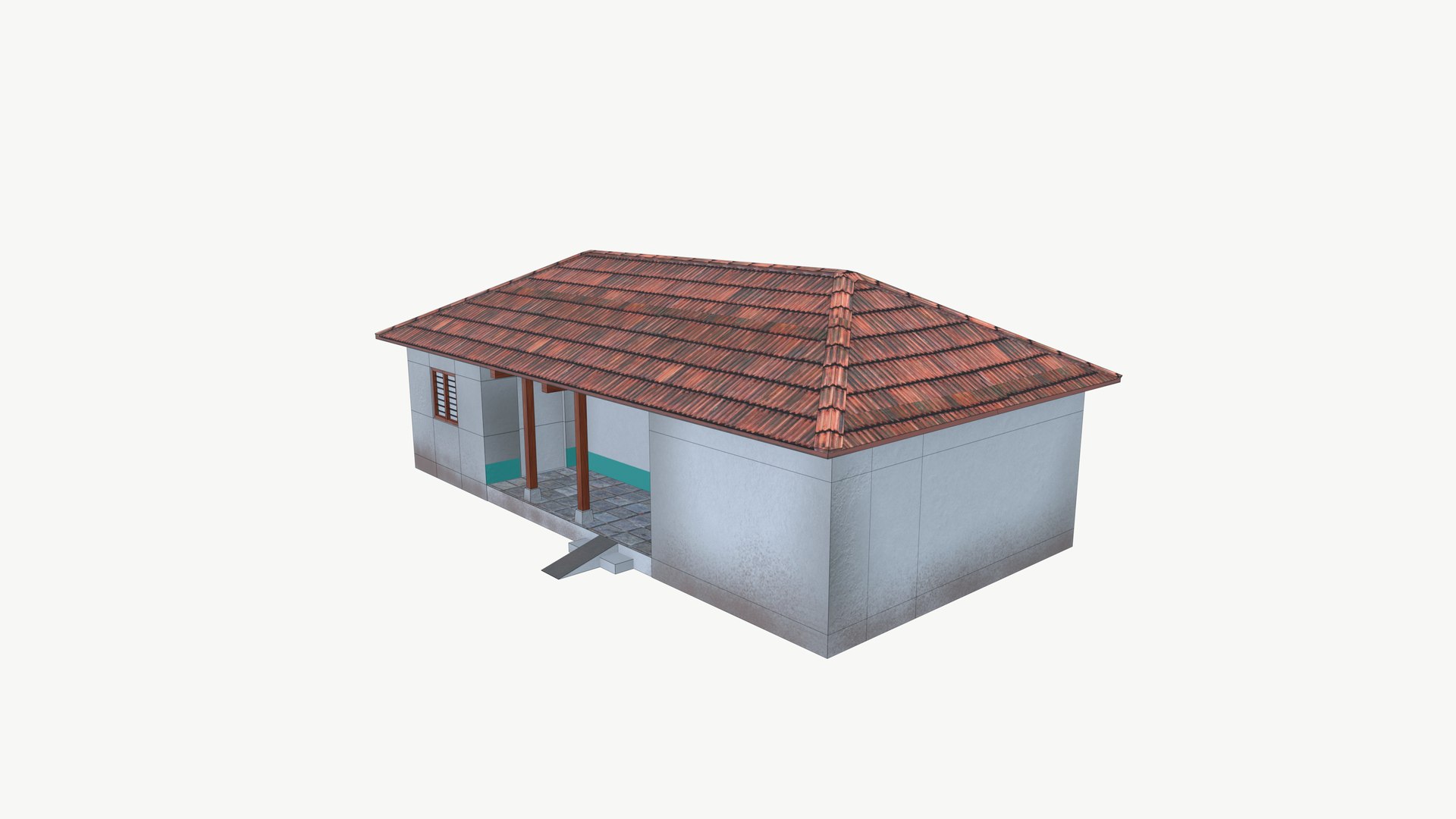 3D Village House Model - TurboSquid 2273760