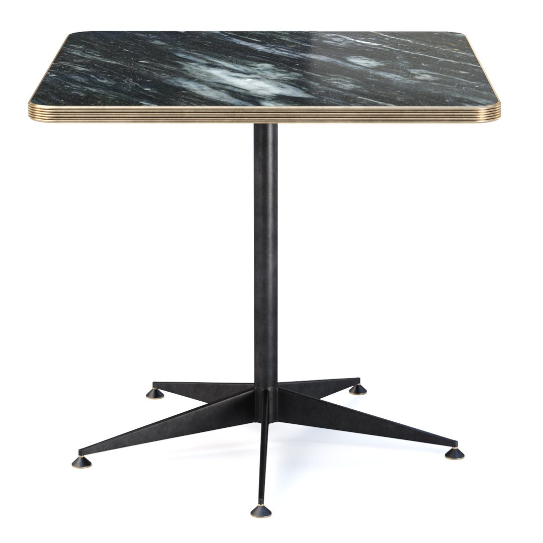 Grace restaurant square table 3D model - TurboSquid 1878424