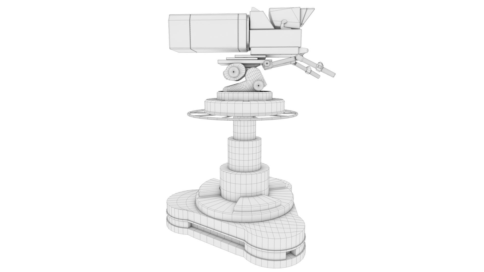 TV Camera 3D Model - TurboSquid 1734970