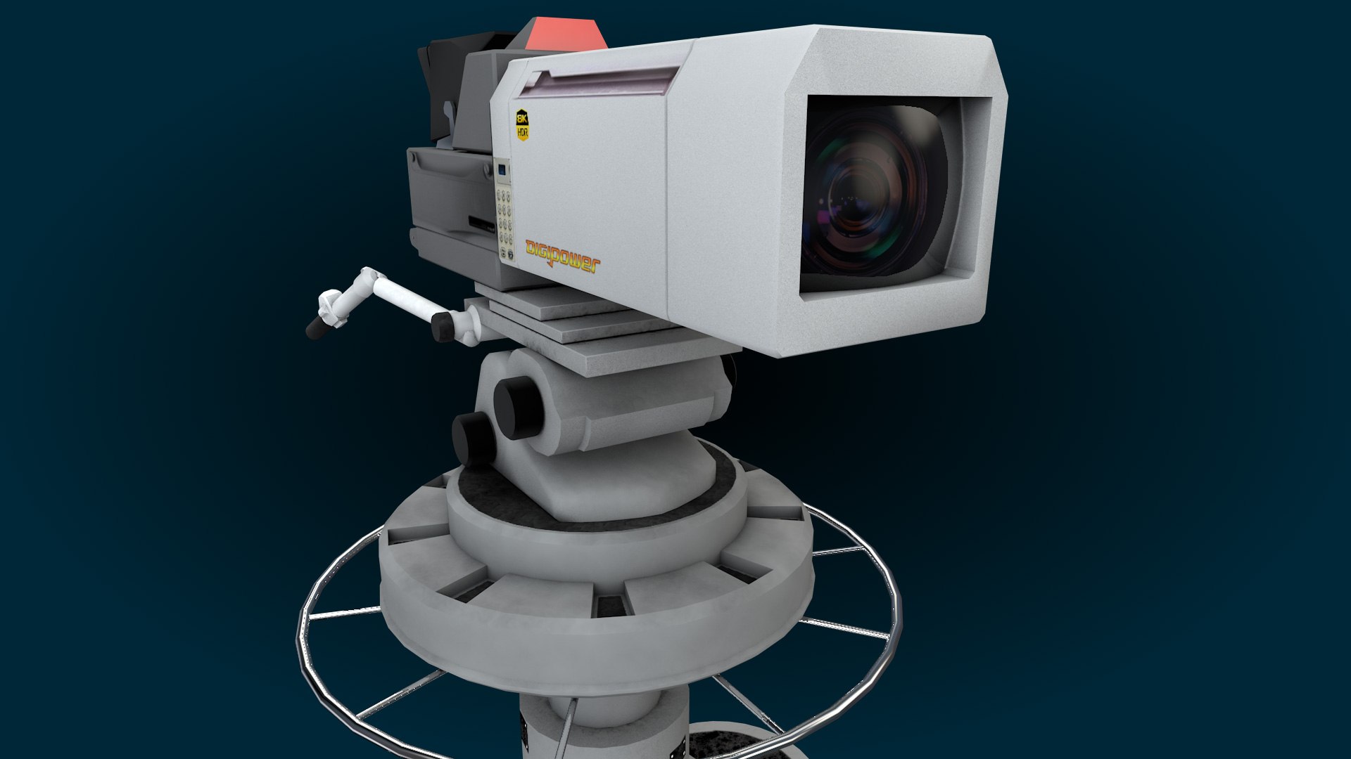 TV Camera 3D Model - TurboSquid 1734970