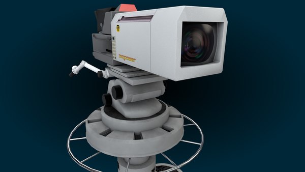 TV Camera 3D model - TurboSquid 1734970