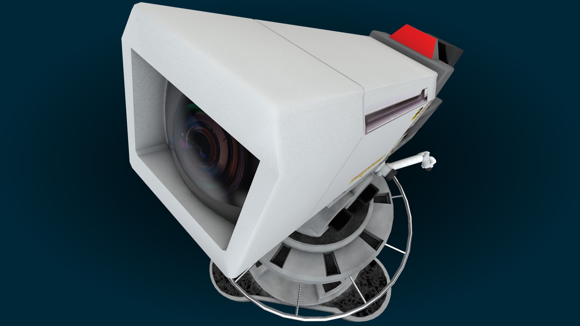 TV Camera 3D Model - TurboSquid 1734970
