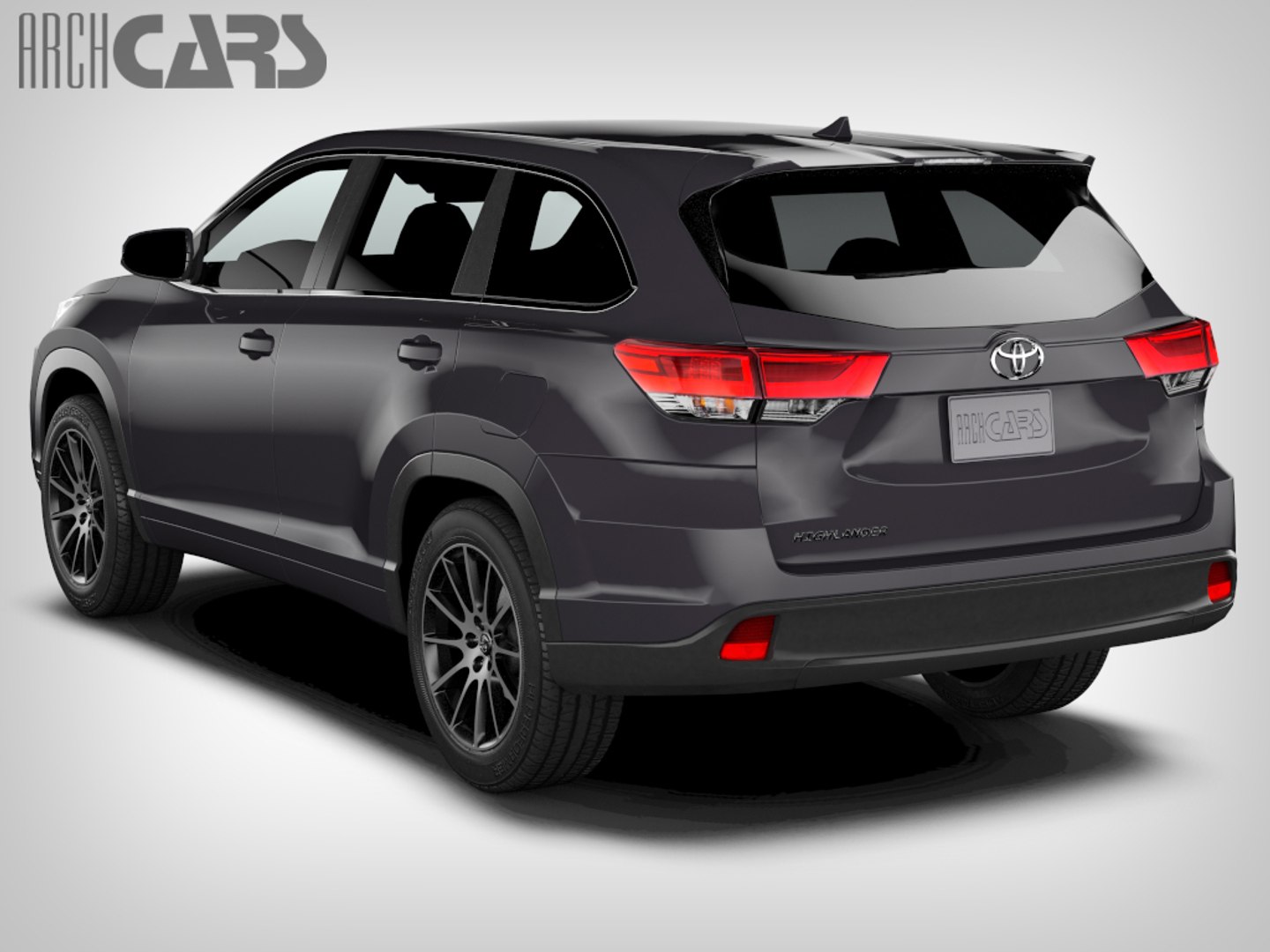 3D Model Toyota Highlander - TurboSquid 1288783
