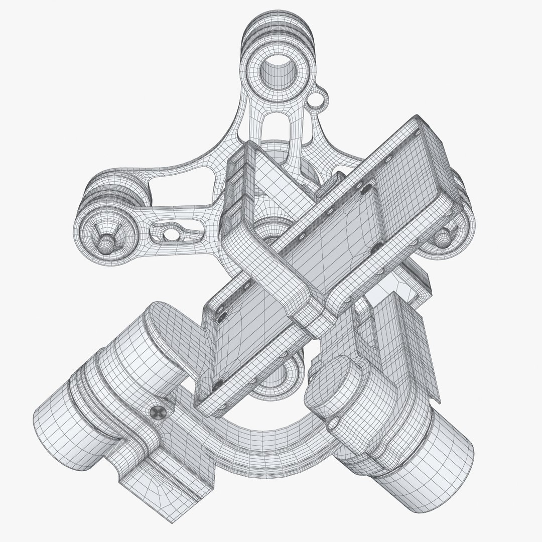 3d Dji Zenmuse Gimbal Stabilizer Model